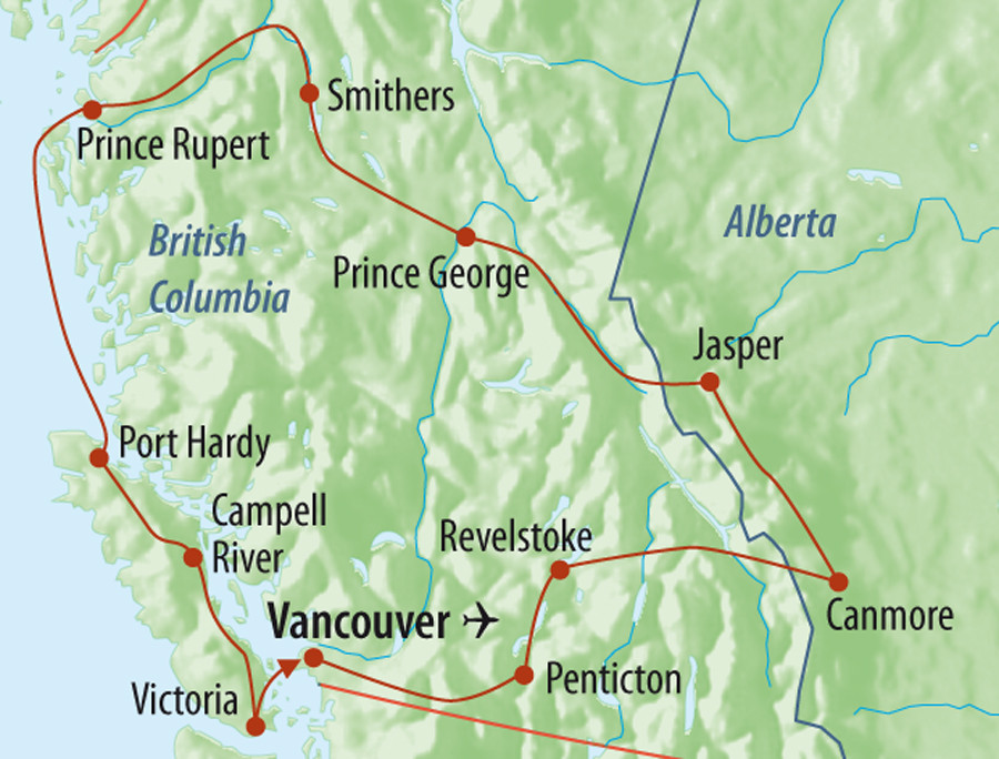 Westkanada - Entdeckerreise mit Inside Passage - MESO Reisen